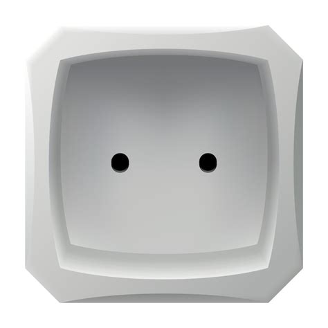 Premium Vector Realistic Socket Icon Interior Wall Outlets Or