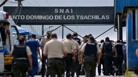 Mot N Carcelario Deja Un Muerto Y Cuatro Heridos En Ecuador