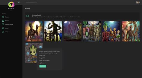 Stable Diffusions AI Art Web App Dream Studio BondWest
