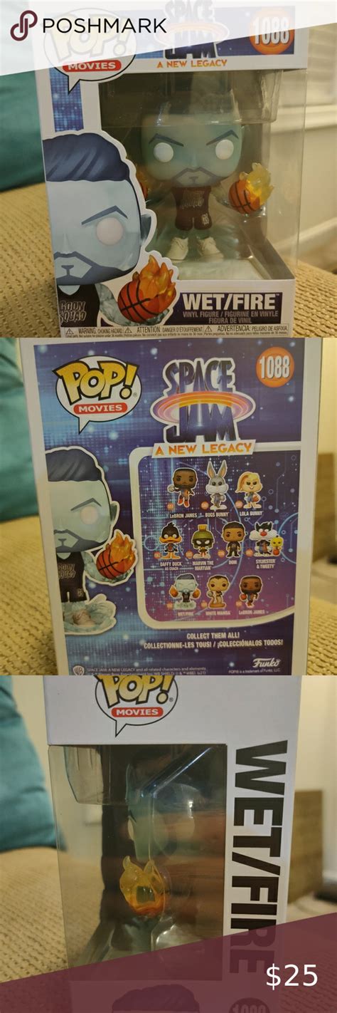 Funko Pop Space Jam A New Legacy Wet Fire In 2022 Funko Pop Space