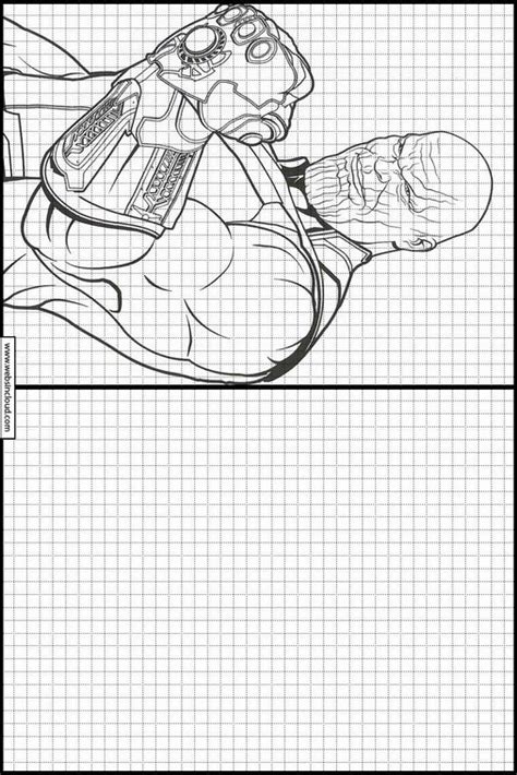 Dibujos Faciles Para Aprender Dibujar Vengadores Endgame 34