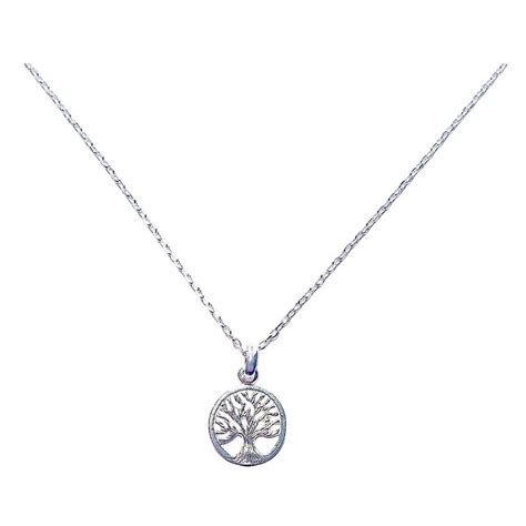 Ripley COLLAR ÁRBOL DE LA VIDA PLATA FINA 925