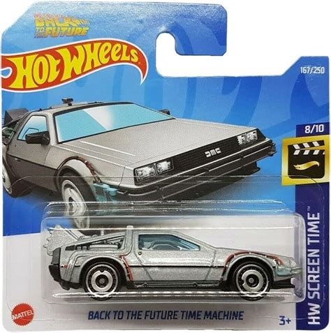 Hot Wheels Back To The Future Time Machine Hw Screen Time
