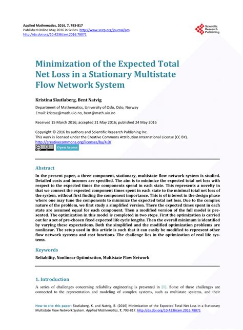 pdf minimization of the expected total net loss in a stationary multistate flow network system