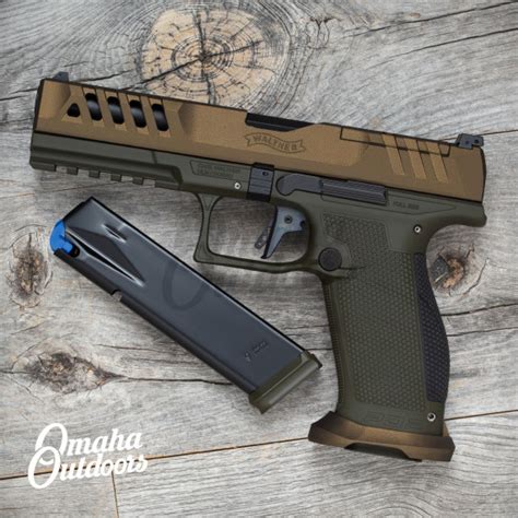 Walther PDP Full Size Match 5 Inch OD Green Spartan Bronze Omaha