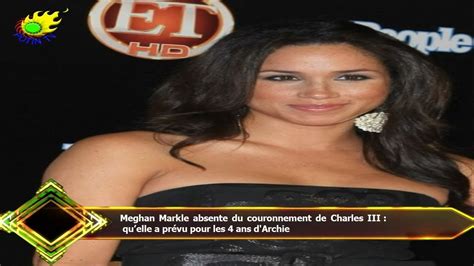 Meghan Markle absente du couronnement de Charles III quelle a prévu