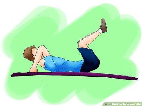 How To Tone Your Abs With Pictures Wikihow