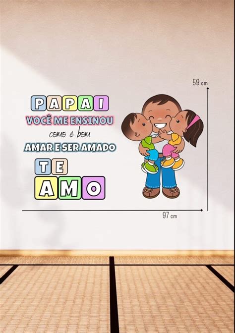 PAINEL DIA DOS PAIS Lojinha Pedagoga Dosanjoslessa