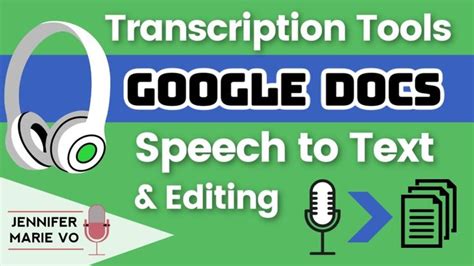Google Docs Speech To Text Voice Typing And Easy Proofreading