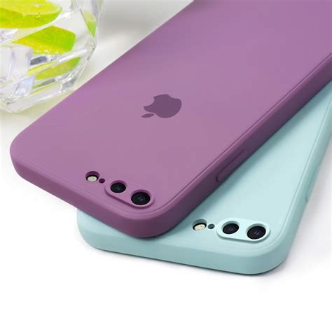 Capa Capinha De Celular Para Iphone Plus Silicone Interior