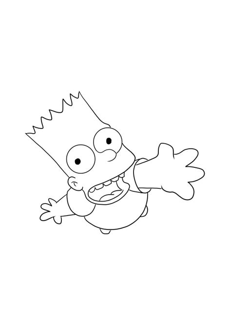 Desenhos para colorir dos Simpsons para crianças ótimo passatempo