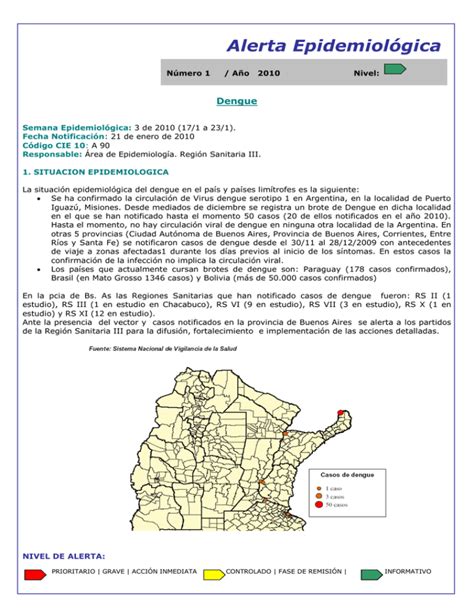 Alerta Epidemiologica