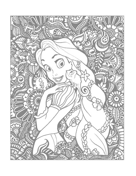Disney Coloring Pages For Adults A Stress Relieving Escape