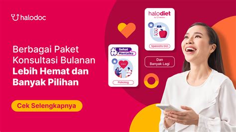 Paket Sehat Layanan Halodoc Untuk Permudah Jaga Kesehatan Fisik Dan Mental