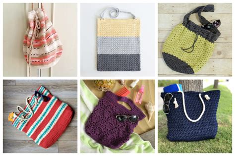 Round Bags For Summer Free Crochet Patterns IUCN Water