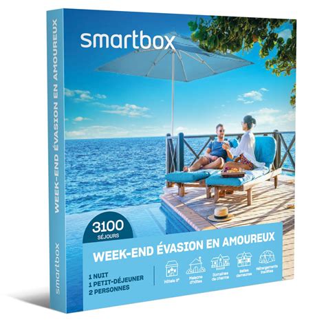 Week End Vasion En Amoureux Smartbox Coffret Cadeau S Jour