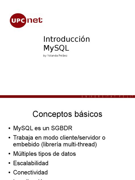 mysql presentacion pdf apoyo archivo de computadora