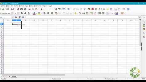 Hojas de Cálculo Calc YouTube
