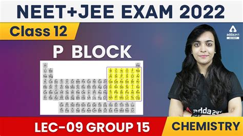 P Block Elements Class P Block Class Class Chemistry