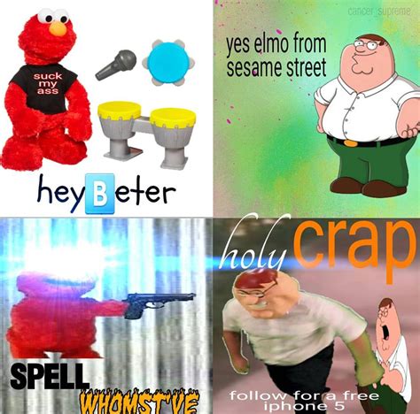 Elmo Edit Hey Beter Know Your Meme