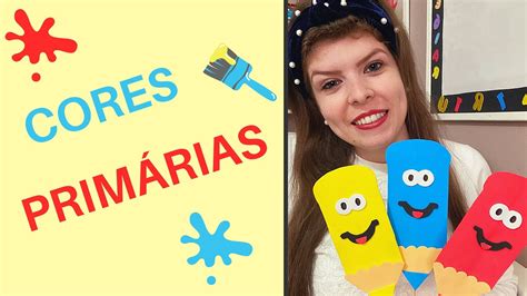 Video aula sobre as cores primárias para Educação Infantil YouTube