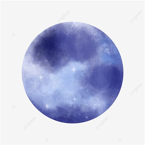 Watercolor Moon Hd Transparent Moon Single Watercolor Style Moon