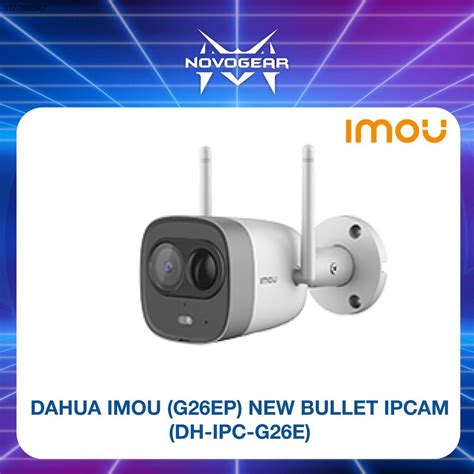 DAHUA IMOU G26EP NEW BULLET IPCAM DH IPC G26E Shopee Malaysia