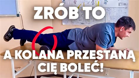 Jeśli bolą Cię kolana zrób to ćwiczenie raz a ból zniknie YouTube