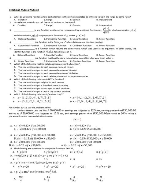 genmath pdf function mathematics exponentiation