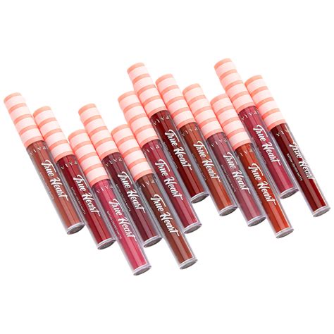 Batom L Quido Matte True Heart Vivai Box Atacadista Virtual Make
