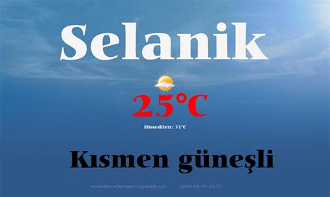 Yunanistan Selanik Hava Durumu 15 Günlük