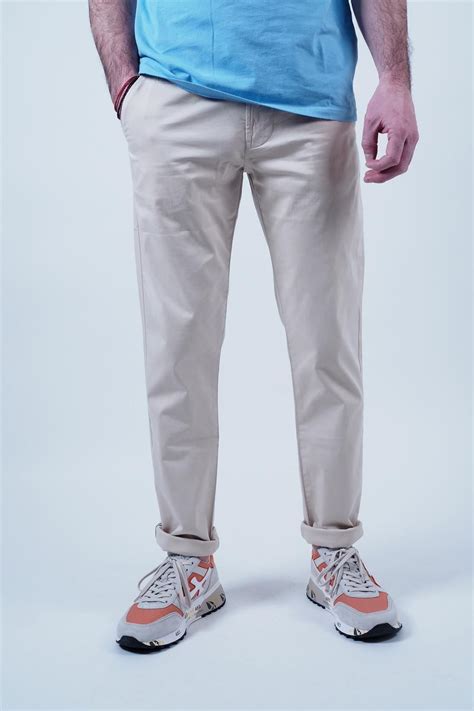 Pantalon Chino Beige HERO SEVEN Marine