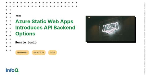 azure static web apps introduces api backend options infoq