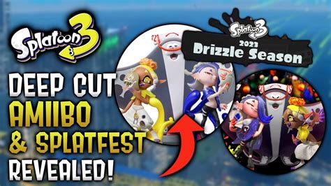 Deep Cut Amiibo Splatfest Revealed Splatoon Update News Youtube