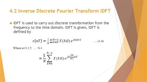 lect 4 discrete fourier transform dft and fast