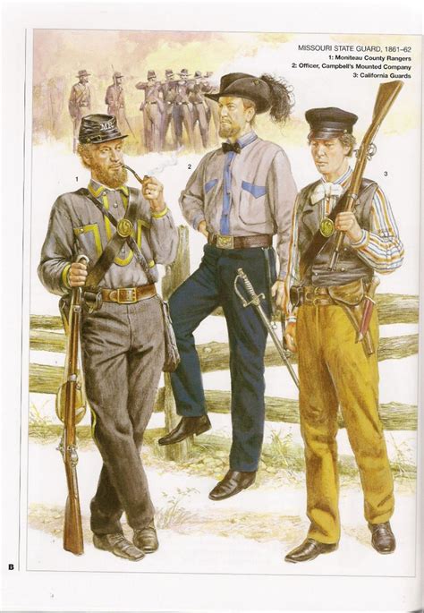 Us Army Uniforms Military Artwork American Civil War Old West