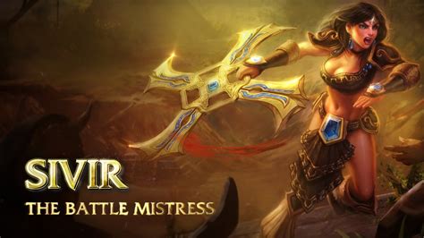 Sivir Champion Spotlight Gameplay League Of Legends YouTube