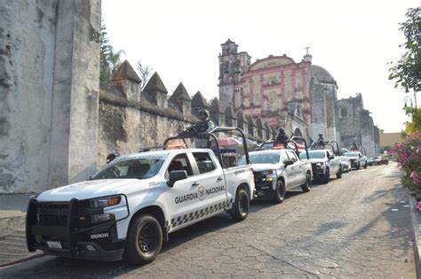 La Jornada Arriban A Morelos Elementos Del Ej Rcito Y La Guardia