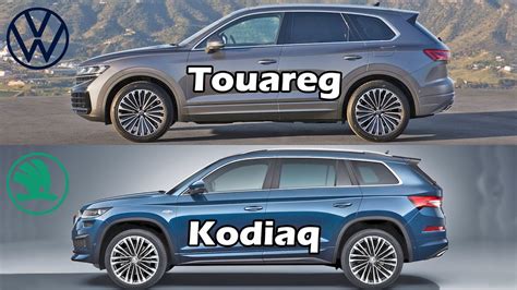 2024 Volkswagen Touareg Vs Skoda Kodiaq SUV Compare Interior