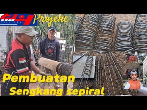 STEP BY STEP CARA MEMBUAT Pembesian PONDASI STRAUS PILE SECARA MANUAL
