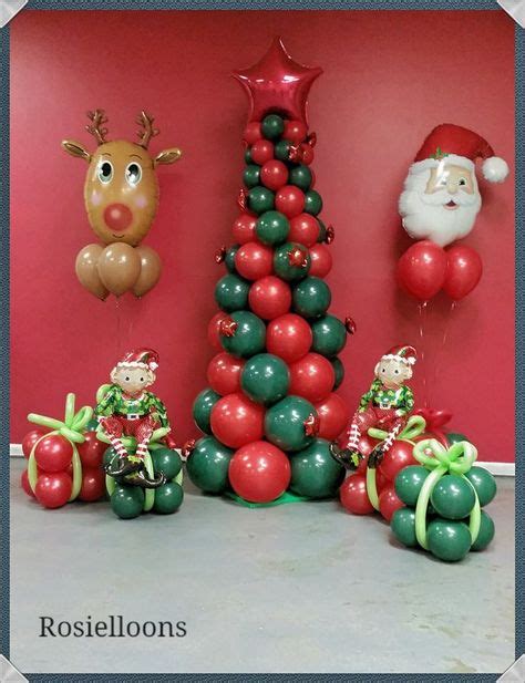 80 mejores imágenes de Globos de navidad Globos de navidad