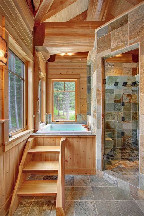 Pacific Northwest Post And Beam Mountain Lodge Home