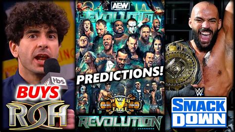 Tony Khan Buys Ring Of Honor Ricochet Wins Wwe Ic Title Aew