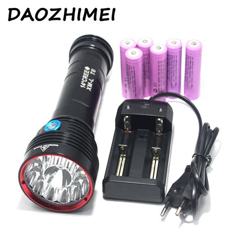 SkyRay SKY RAY KING Sy 007 14T6 14x XM L T6 25000 Lumens 3 Mode LED