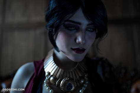 Lada Lyumos Morrigan Dragon Age Naked Cosplay Asian Photos