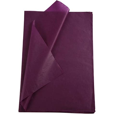 Tissue Papier Zijdevloei Paars 37x50cm 24gr 25 Vellen Creaknutselen Nl