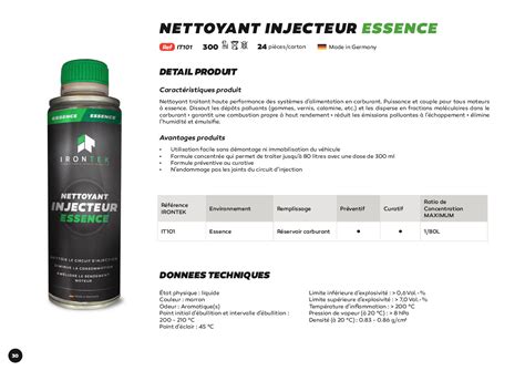 Calaméo Fiche Technique Fr It101