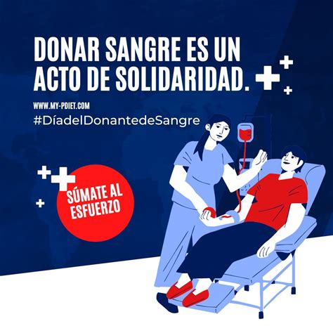Día del Donante de Sangre 2022 My PDiet Nutrición