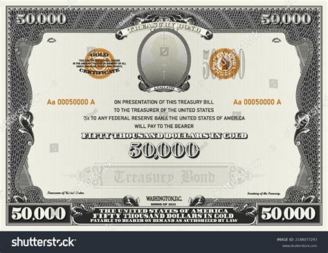 21 Bank Bonds Certificates 50000 Royalty Free Images Stock Photos