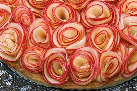 Tarte Aux Pommes Comme Un Bouquet De Roses